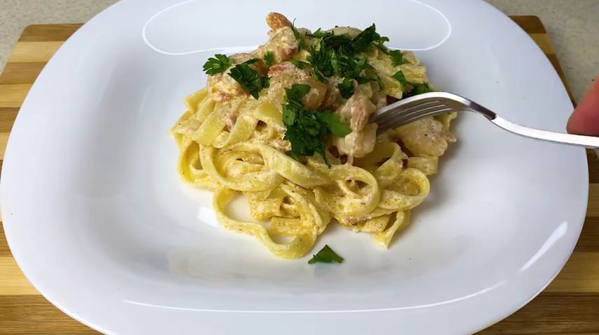 Shrimp Alfredo Pasta recipe - recipionline